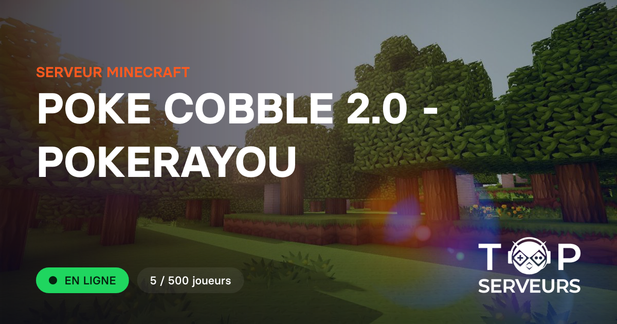 POKE COBBLE 2.0 - POKERAYOU - Serveur Minecraft