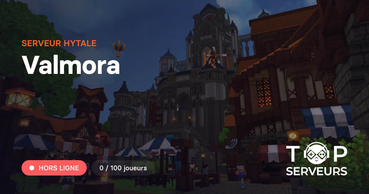 Valmora - Serveur Hytale