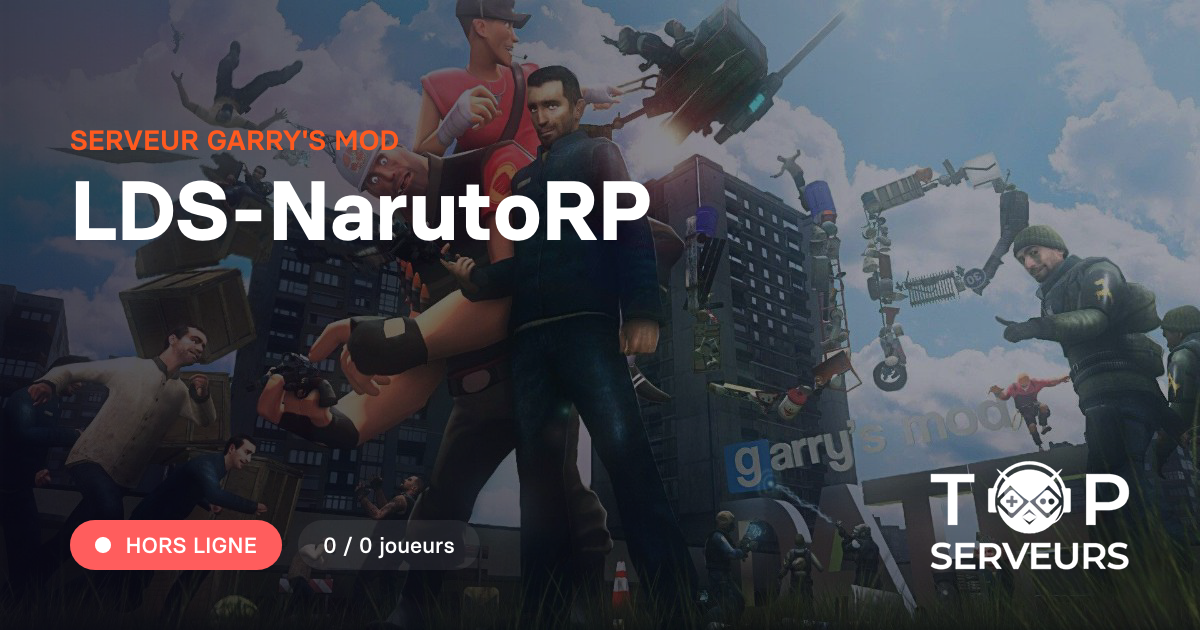 LDS-NarutoRP - Serveur Garry's mod