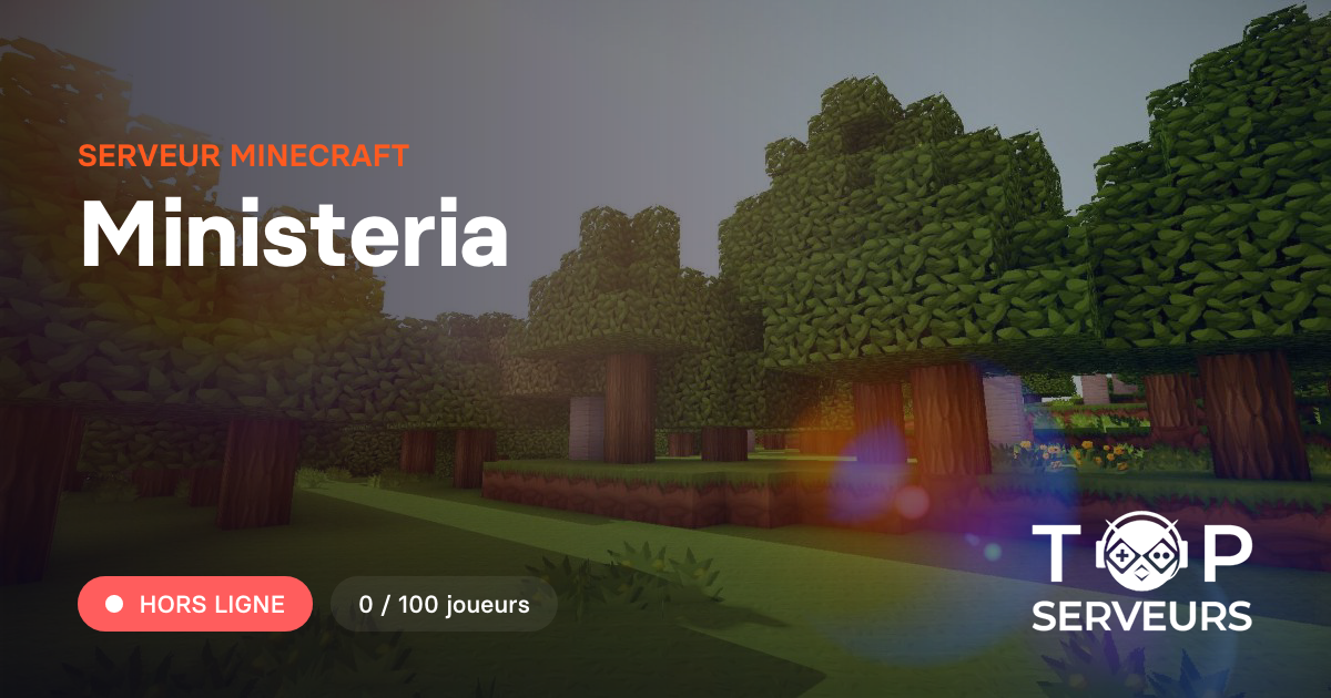 Ministeria - Serveur Minecraft