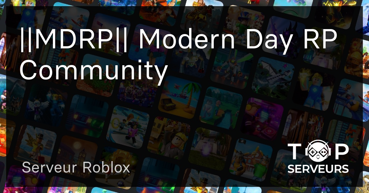 ||MDRP|| Modern Day RP Community - Serveur Roblox