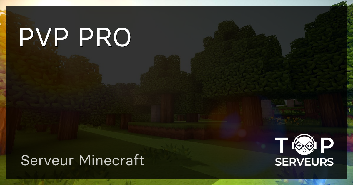 PVP PRO - Serveur Minecraft