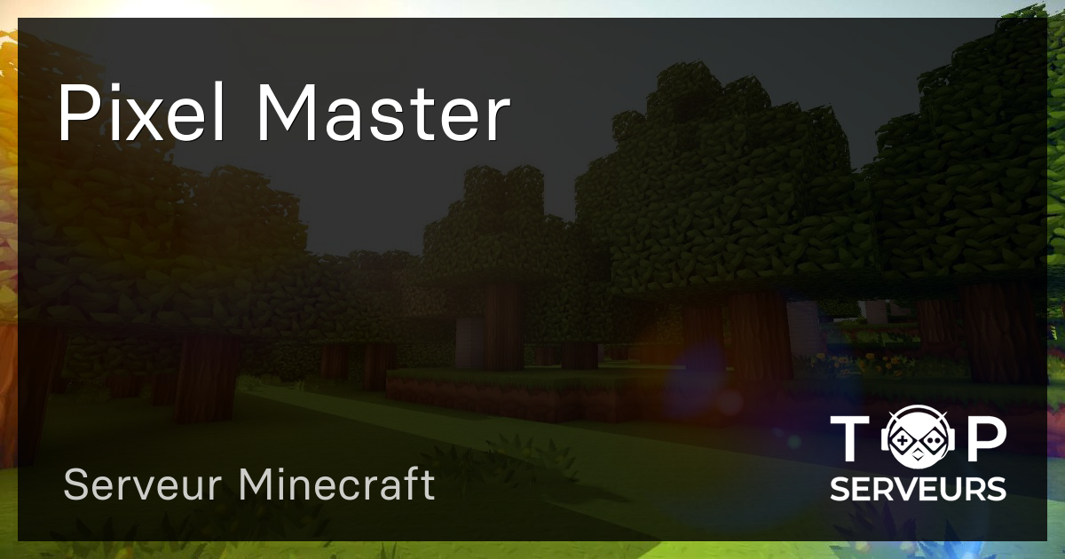 Pixel Master - Serveur Minecraft