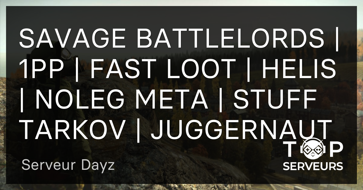 SAVAGE BATTLELORDS | 1PP | FAST LOOT | HELIS | NOLEG META | STUFF ...
