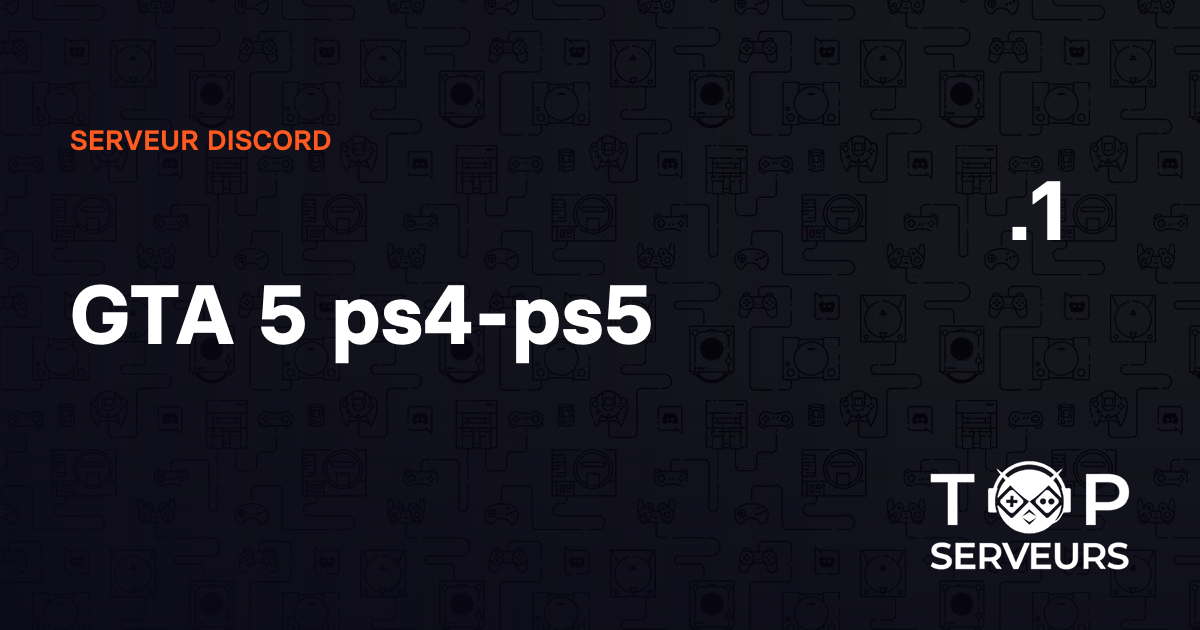 𝙉𝙤𝙫𝙖 𝙇𝙞𝙛𝙚 𝙍𝙥 𝙑.1 GTA 5 ps4-ps5 - Serveur Discord
